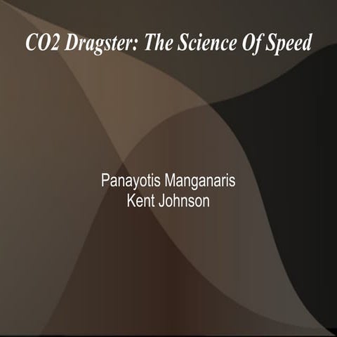 CO2 Dragster - Design Thinking Process and Manufacturing | ODP