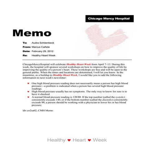 Co2sa02, cmh memo | DOCX