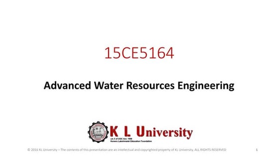 Determination of reservoir storage capacity | PDF