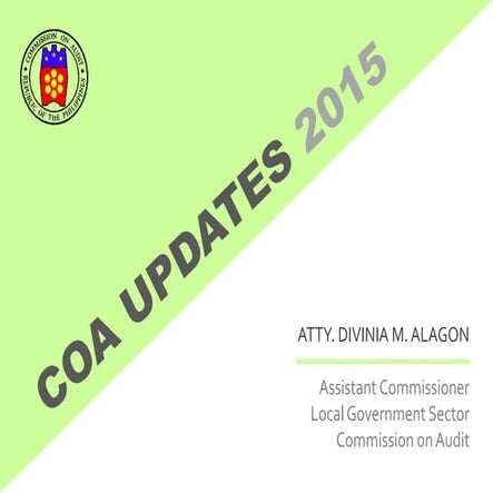 Antique Claims Attachments CY 2023 New Coa Circular | PPTX