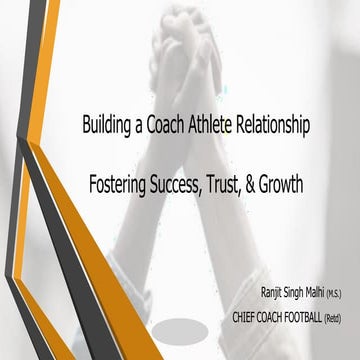 Coach- athlete Relationship.pdf teaching | PDF