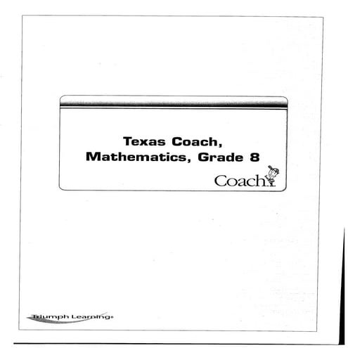 Coach 8 Grade Taks | PDF