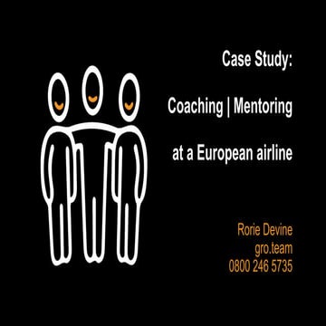 Coaching and Mentoring Case Study | PPTX