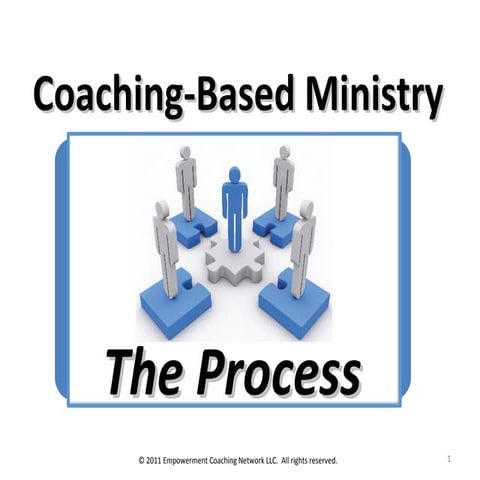 Coaching based ministry slide show | PPT