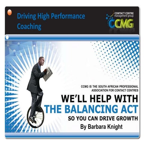 Driving High Performance Coaching | PPTX