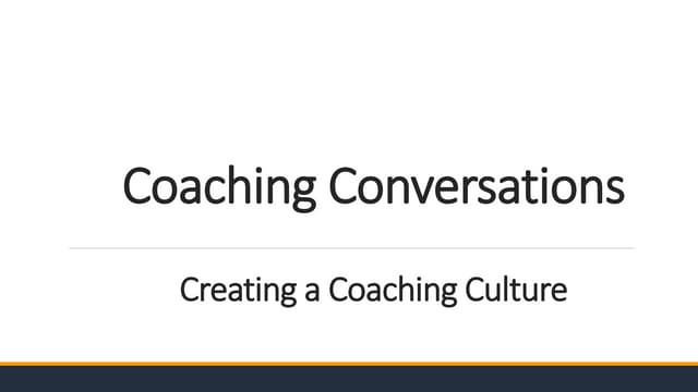 Coaching with the GROW Model | PPTX