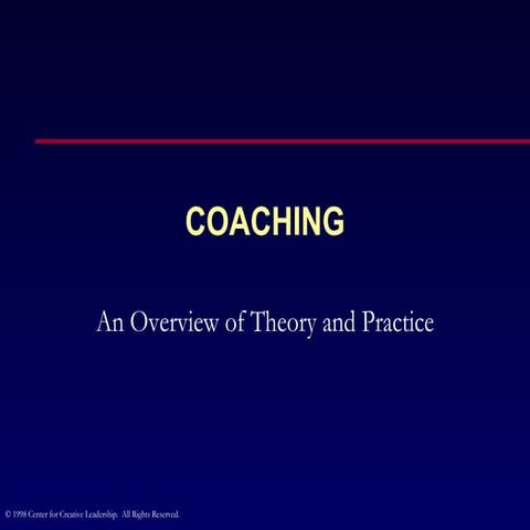 Coaching & Feedback | PPT