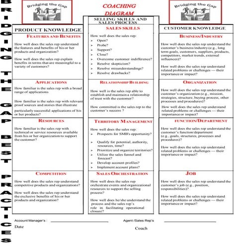 Coaching issues diagram | PDF