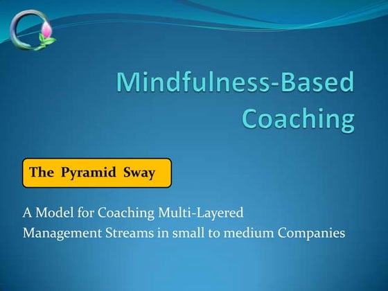 Appreciative coaching model | PPT