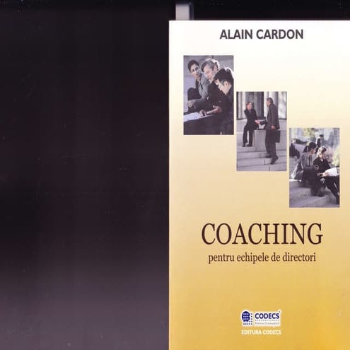 Alain Cardon - Coaching pentru echipele de directori | PPT