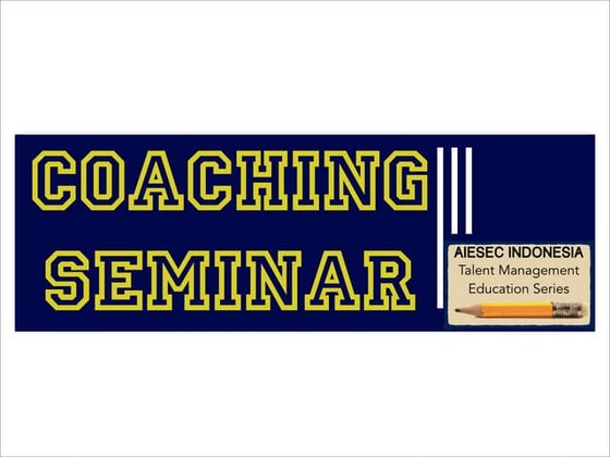 COACHING SKILLS POWERPOINT | PPT