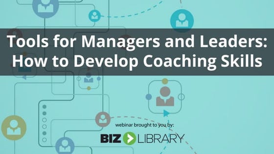 COACHING SKILLS POWERPOINT | PPT