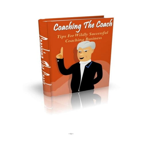 Coaching thecoach | PDF