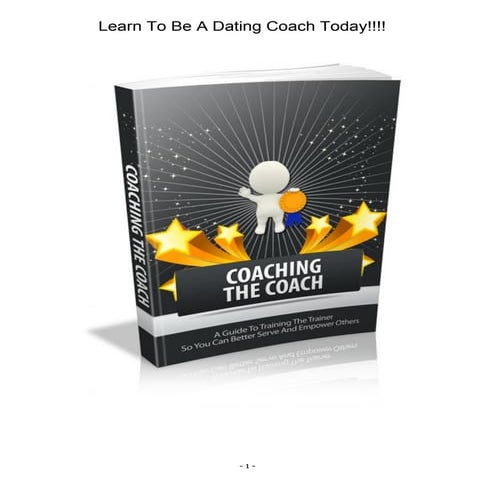 The Power Of Coaching Training Manual Pptx