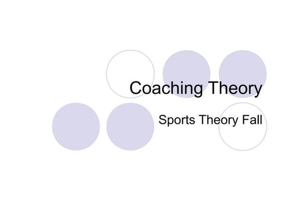 Teaching technical and tactical skills | PDF