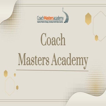 Coach Masters Academy | PPTX