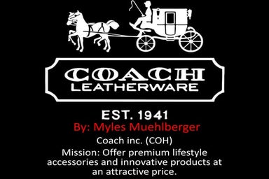 Coach Leatherware Logo