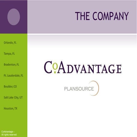 CoAdvantage | PPT