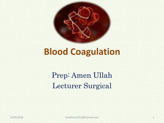Blood Coagulation and Clotting Mechanism.pptx