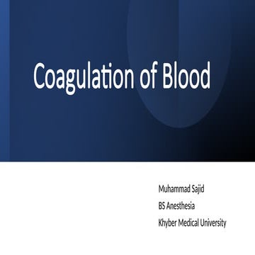Blood Coagulation and Clotting Mechanism.pptx