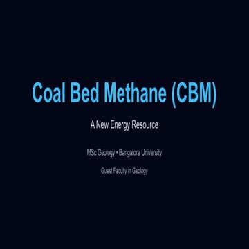 Coal Bed Methane CBM fuel geology class.pptx