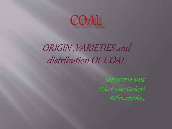 Proximate And Ultimate Analysis Of Coal Pptx Chemistry Science