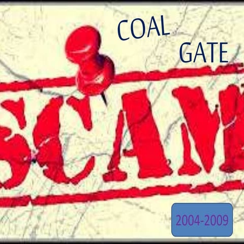 Coal scam | PPTX | Commodities | Economy