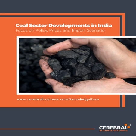 Coal sector development in india sample | PDF