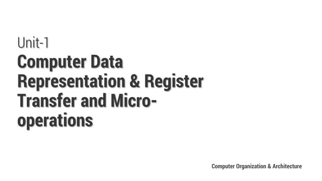 Bus system using Multiplexer in COA .ppt