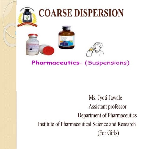Coarse dispersion | PDF