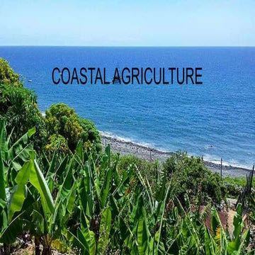 Coastal agriculture infisheries | PPTX