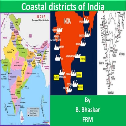 Coastal districts of India by B.pptx