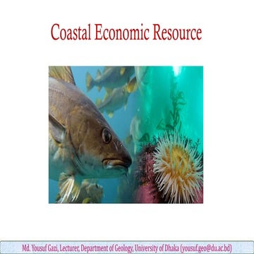 Coastal economic resource md. yousuf gazi | PDF