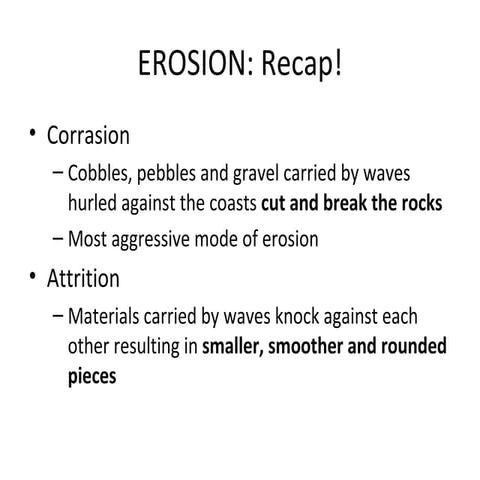 Coastal erosion | PPT