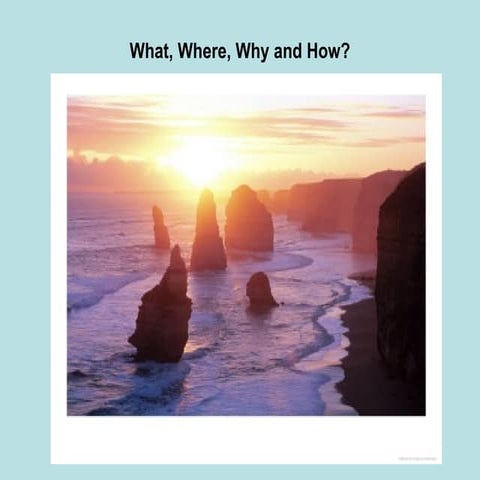 Erosion and Landforms | PPT