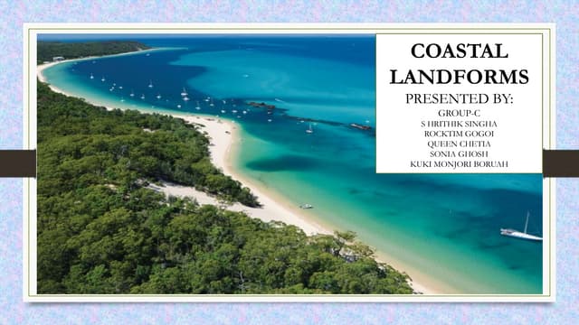 Marine and Coastal Processes | PPT