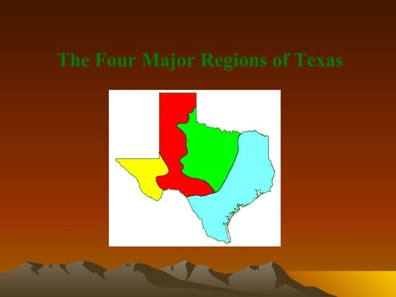 Texas Regions, Industries (past & present) and Subsistence Economy | PPTX