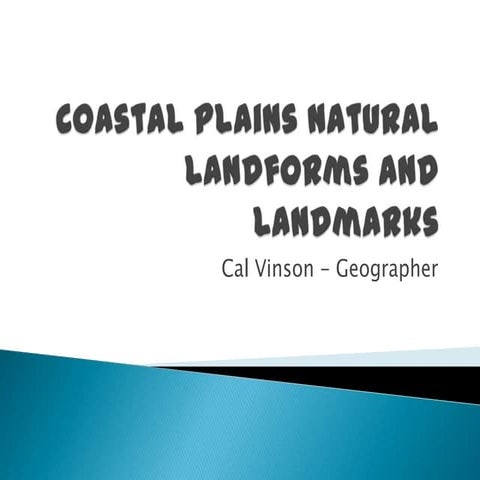 Coastal plains project | PPSX