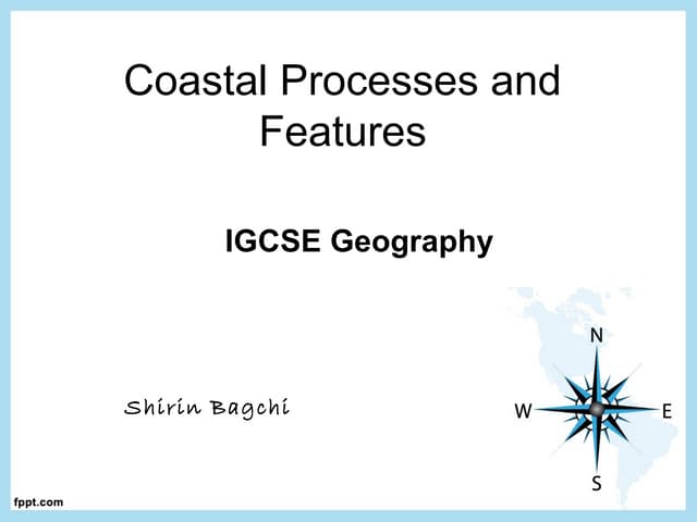 Marine and Coastal Processes | PPT