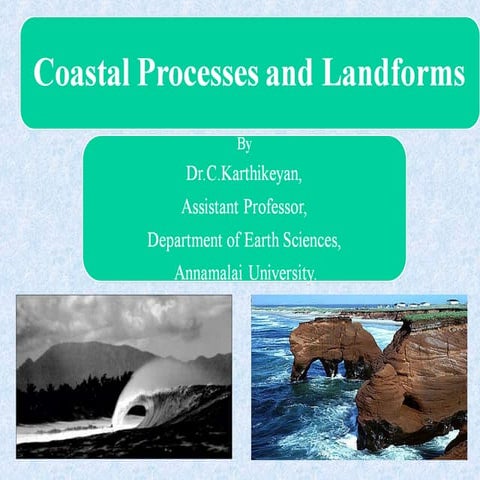 Coastal processes and landforms | PPT