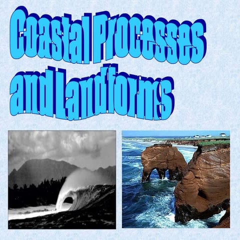 Coastal processes and landforms geography.ppt