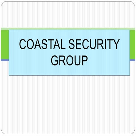 Coastal prs course material | PPTX
