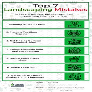 Top 7 Landscaping Mistakes | PDF