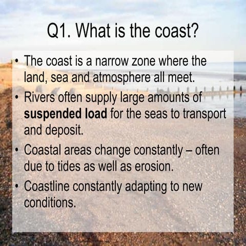 Lesson 1 Why Are Coasts Important | PPTX