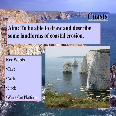 Coasts Lesson 3 (Erosion) | PPT