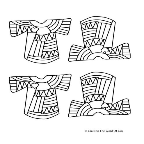 Coat of-many-colors-bookmark4 | PDF