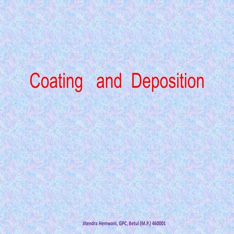 Coating defects - crawling and crater | PDF