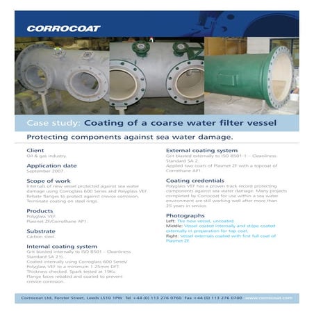 Pump refurbishment and coating | PDF