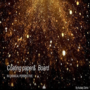 Coating paper and board | PPTX