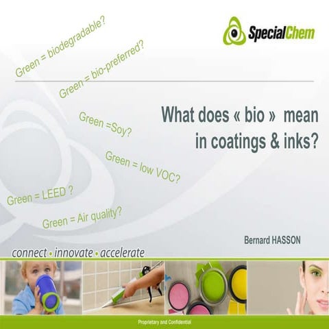 What "bio" means in coatings & inks | PPT